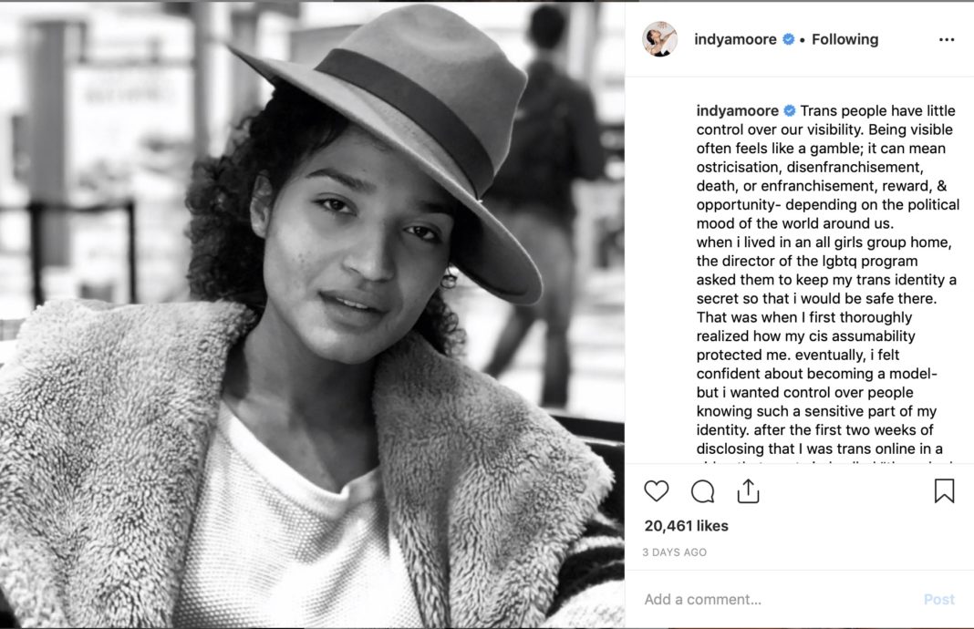 10 Reasons We're Obsessed with Indya Moore: Model, Actress, Muse and ...
