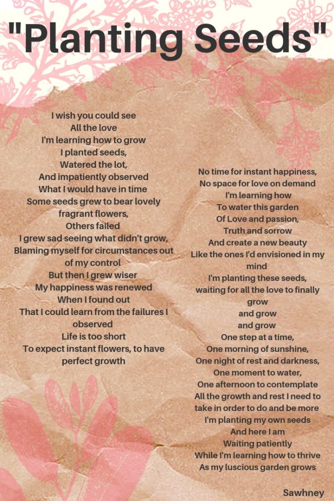 'Planting Seeds,' a Poem by Sawhney | BELatina