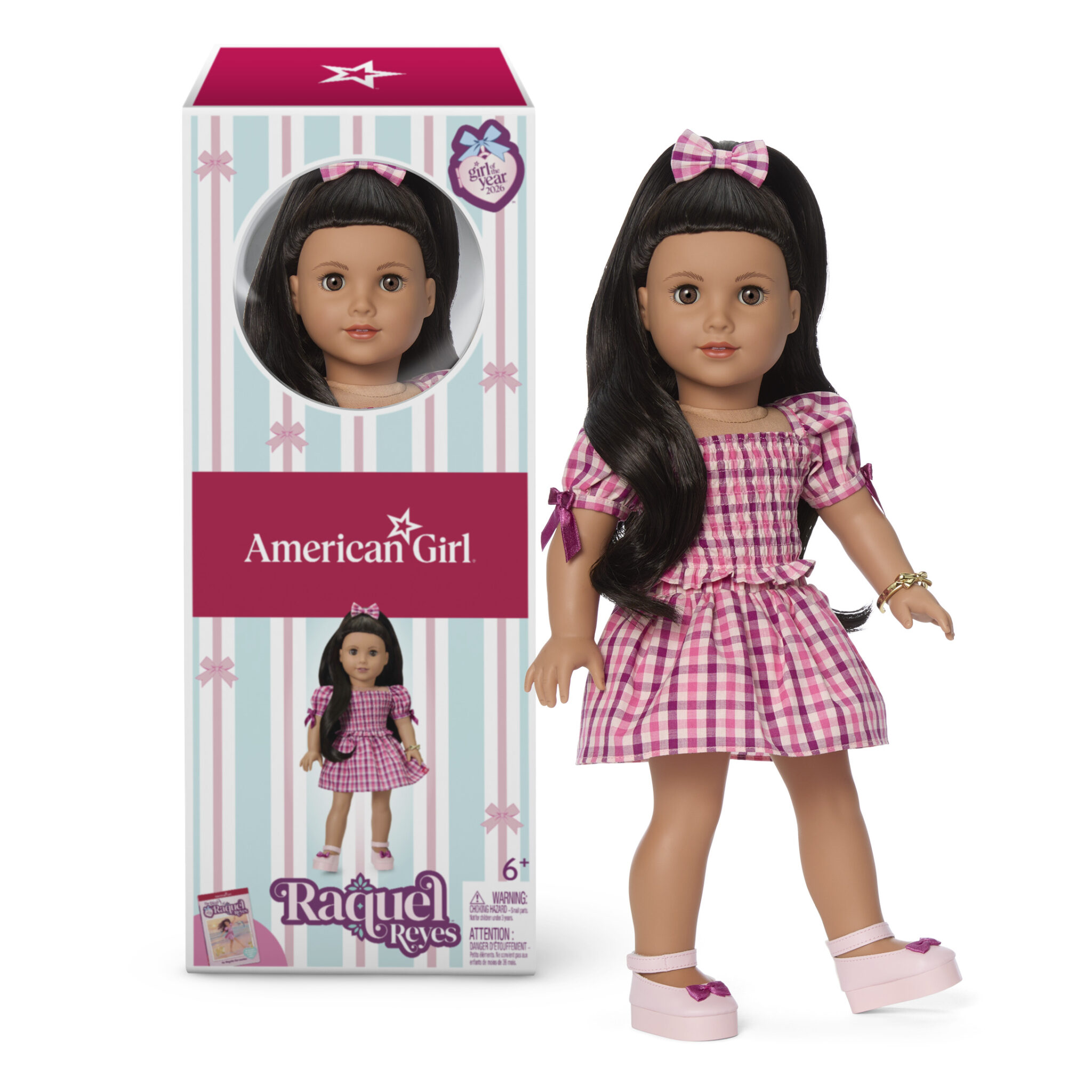 Raquel Reyes Brings Latina Roots To American Girl As 2026 Girl of the ...
